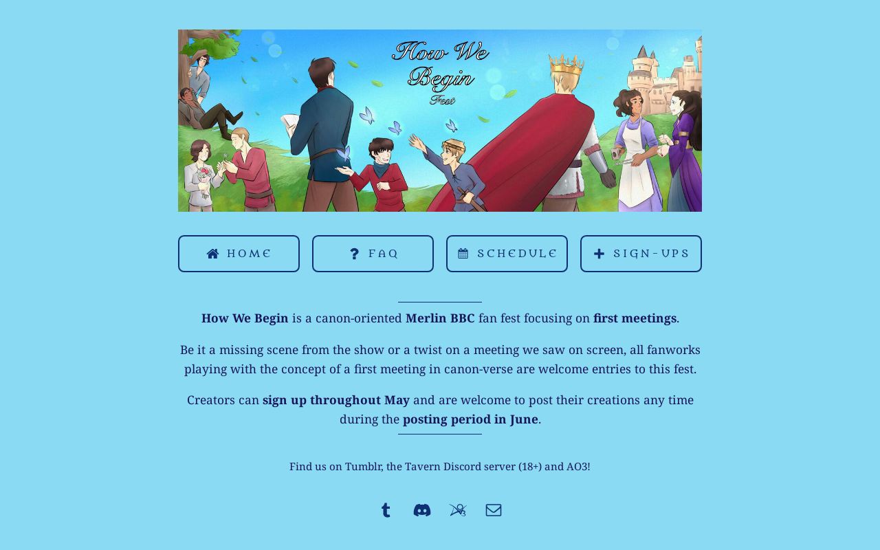 How We Begin Merlin Fest